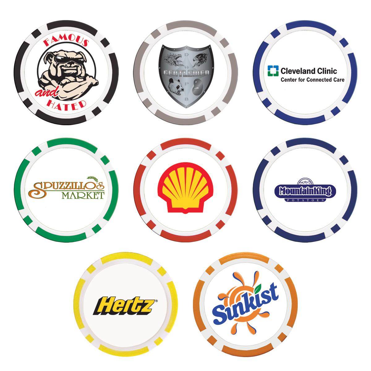 Par One Plastic Poker Chip Ball Marker | Par One Inc.